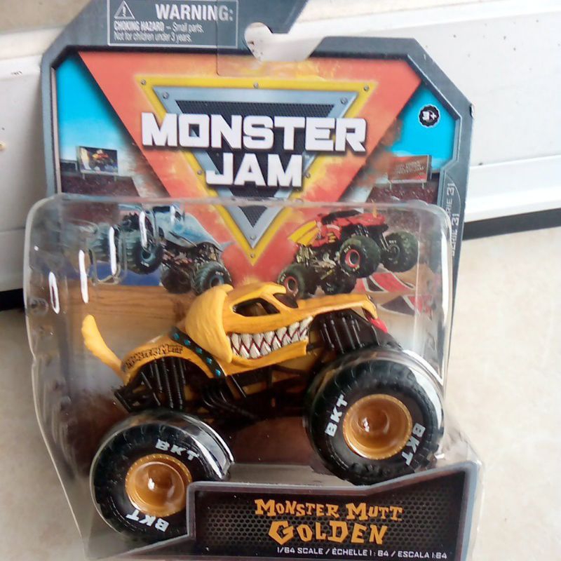 Jual Spin Master Monster Jam Mutt Golden | Shopee Indonesia