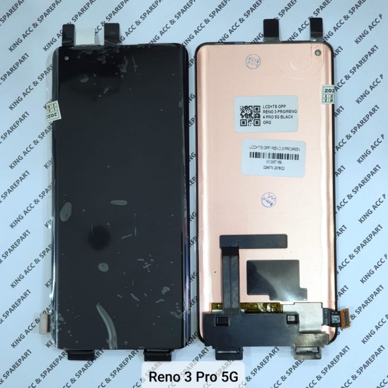 Jual LCD TOUCHSCREEN RENO 3 PRO 5G 4 PRO 5G CPH2089 BLACK OLED | Shopee ...