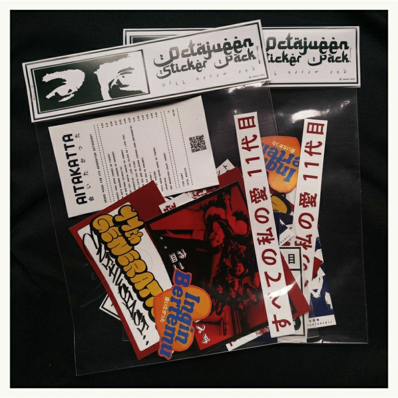 Jual octajueen sticker pack | 11th Generation JKT48 Sticker pack ...