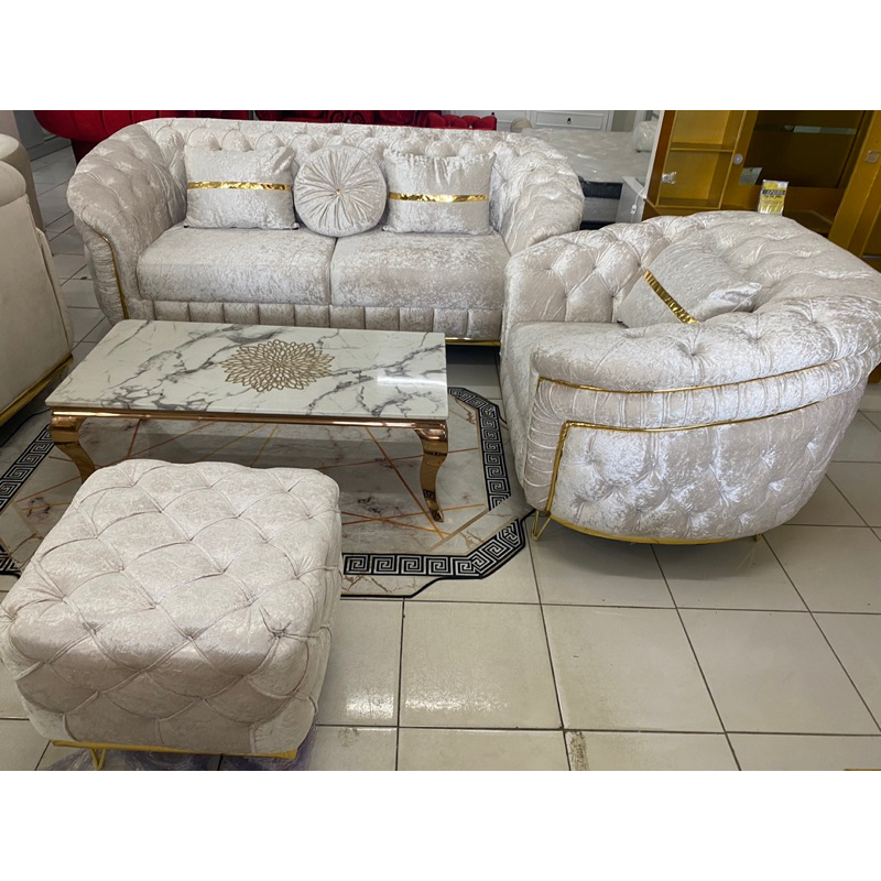 Jual sofa Davinci 3.1.stool kota& meja | Shopee Indonesia