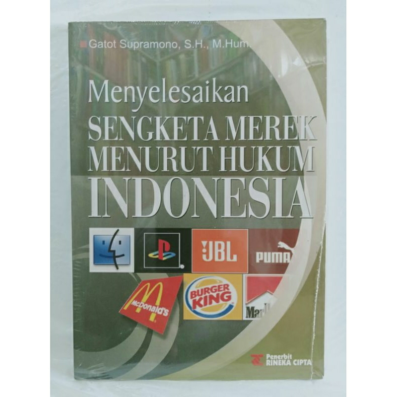 Jual Buku Menyelesaikan SENGKETA MEREK MENURUT HUKUM INDONESIA | Shopee ...