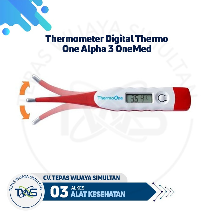 Jual Thermometer Digital Thermo One Alpha 3 OneMed | Shopee Indonesia
