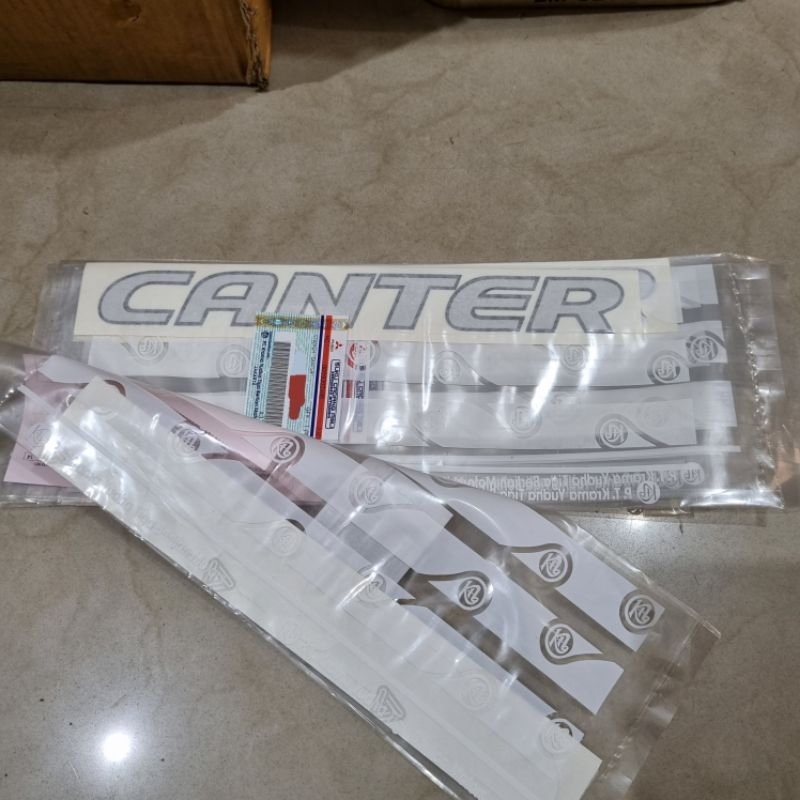 Jual Sticker Canter Asli Mitsubishi Canter | Shopee Indonesia