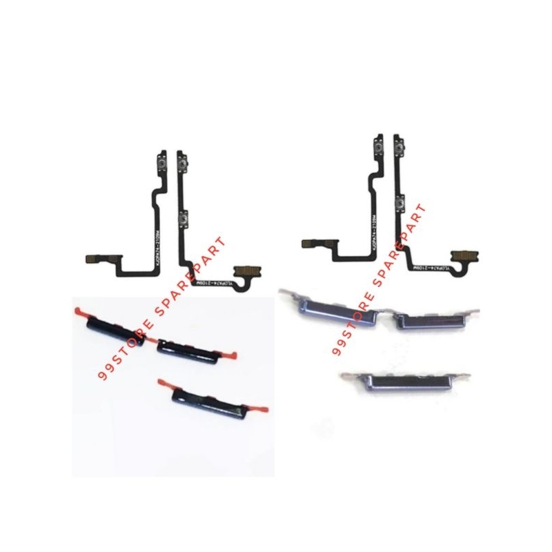 Jual Tombol Set Fleksibel On Off Volume Oppo A95 4G + Tombol Luar On Off Volume Oppo A95 4G ...