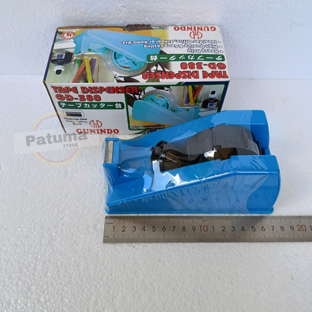 Jual Tape Dispenser / Tape Cutter Dudukan Gunindo GD-380 Kualitas Bagus ...