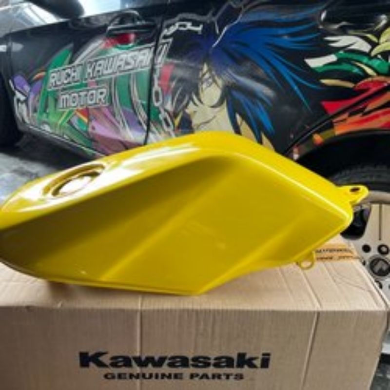 Jual Body bodi set kawasaki ninja R SS Kuning original lengkap Stiker ...
