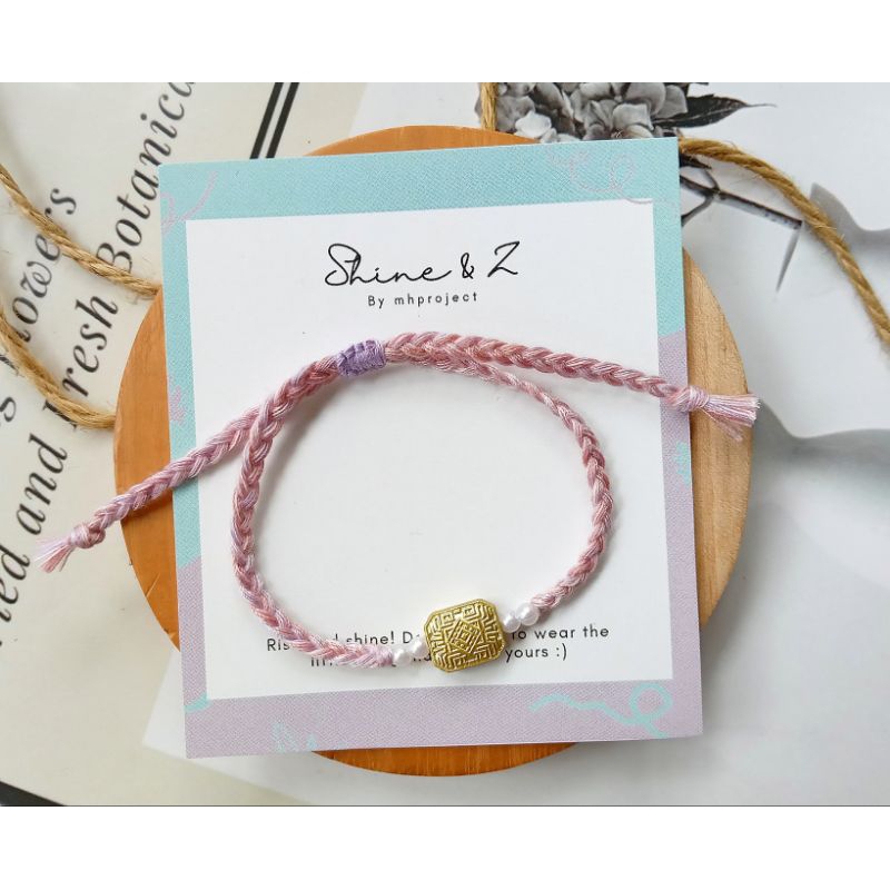 Jual Treasure. mix and match bracelets set, bohemian string bracelet ...