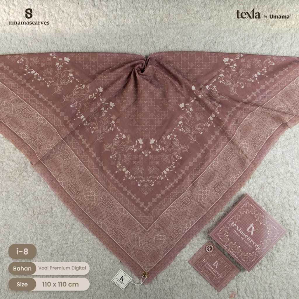 Jual [ Nitaranz ] Umama Texlascarves Box Voal Digital Square Print ...