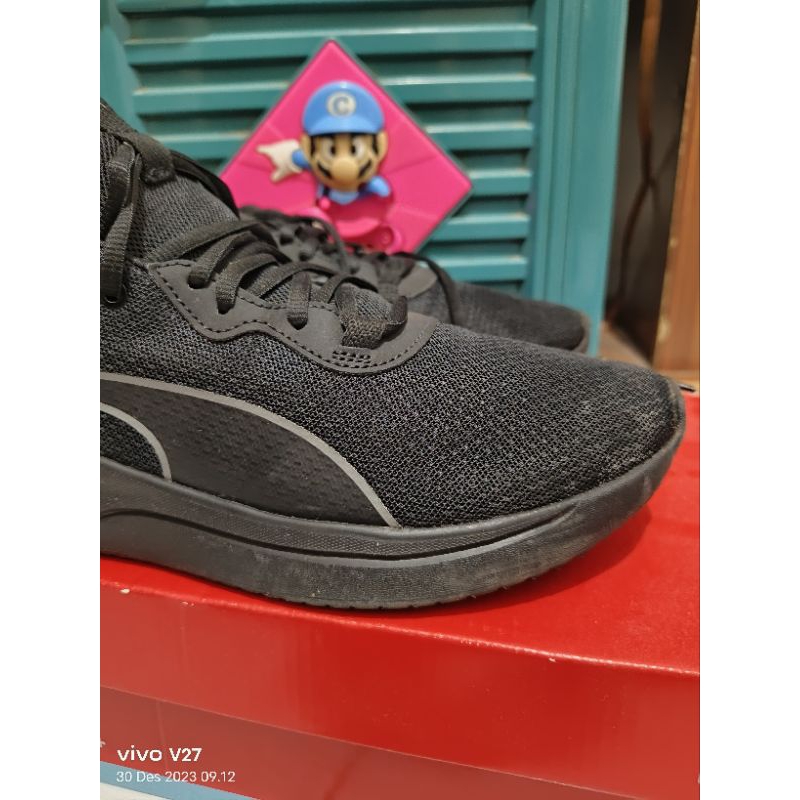 Jual Sepatu Puma Full Black | Shopee Indonesia
