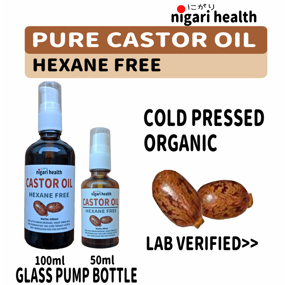 Jual Pure Organic Castor Oil Hexane Free minyak jarak murni bebas ...