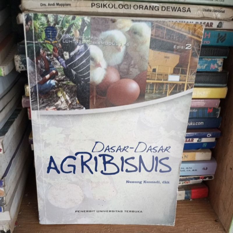 Jual Buku Dasar Dasar Agribisnis Karangan Nunung Kusnadi | Shopee Indonesia