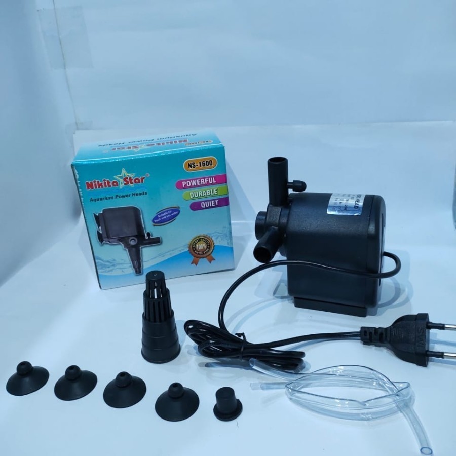 Jual Power Head Pompa Air Celup Aquarium Akuarium NIKITA NS 1600 ...