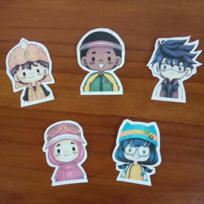 Jual AESTHETIC JOURNALING STICKER || Boboiboy and Friends diecut ...