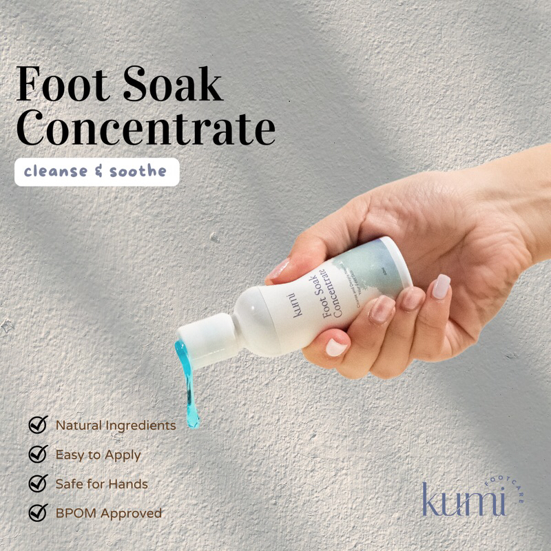 Jual Kumi Foot Soak Concentrate / Pedicure / Footcare / Sabun cuci kaki ...