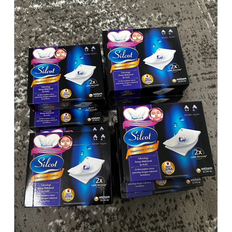 Jual Kapas Silcot Maximizer Cotton 40 - Kapas Kecantikan Unicharm ...