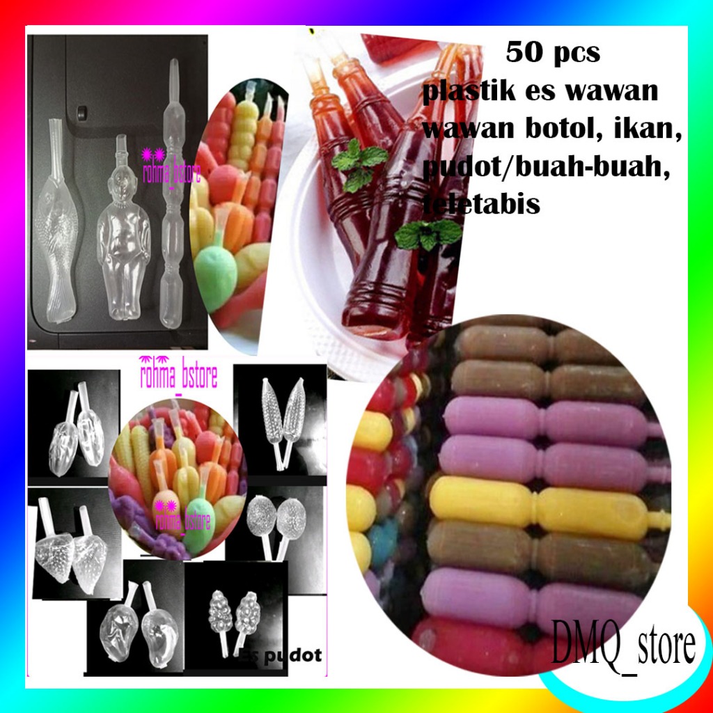 Jual 50 pcs Plastik Es Wawan - Plastik Es Wawan Buah - Plastik Es Pudot ...