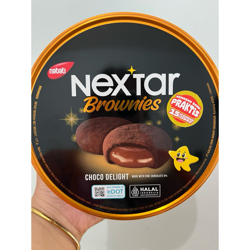Jual Nextar brownies choco delight 171g | Shopee Indonesia