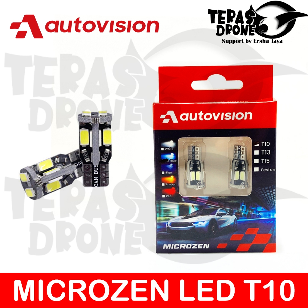 Jual Lampu LED T10 CANBUS AUTOVISION Sein Senja Plat Nomor Original ...