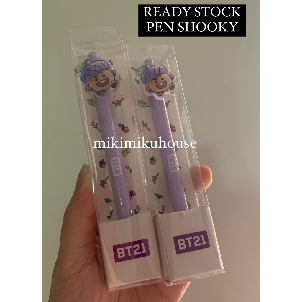 Jual READY STOCK BT21 PEN SHOOKY PULPEN OFFICIAL BT21 HOPE IN LOVE DOLL ...