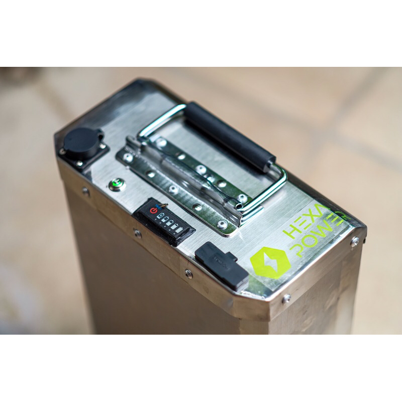 Jual Baterai Gesits Yadea Polytron Fox R S 500 Custom Hexa Power SK ...