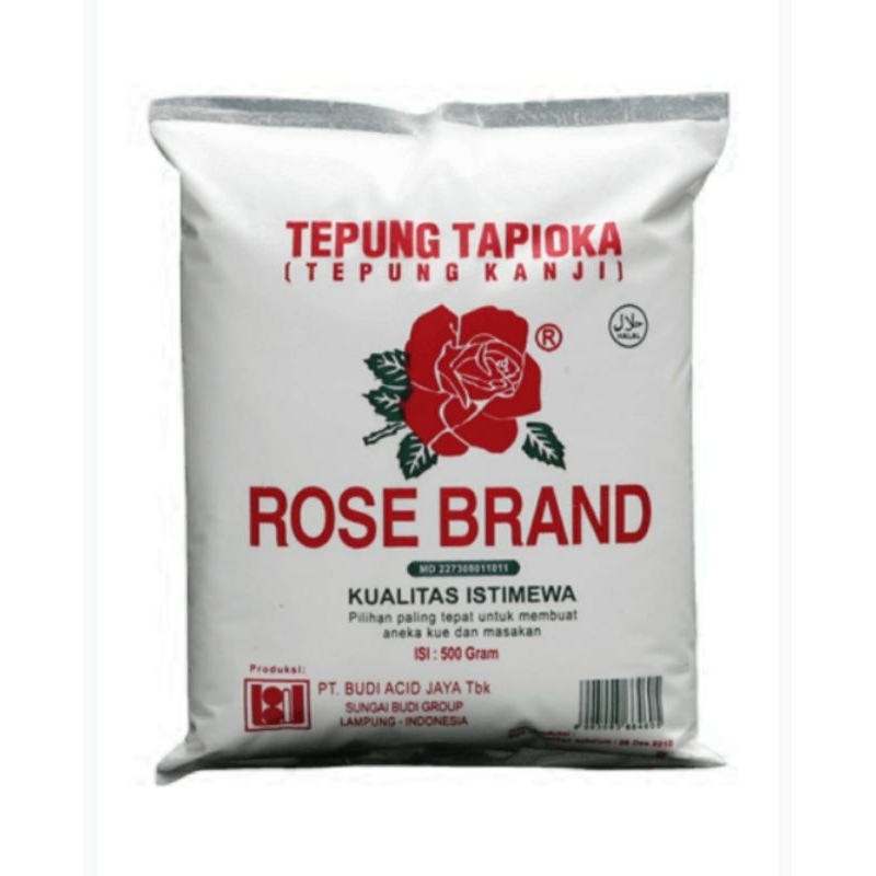 Jual TEPUNG TAPIOKA ROSE BRAND 500G | Shopee Indonesia