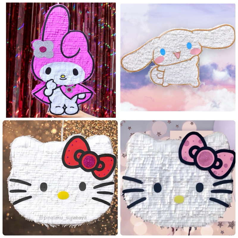 Jual Pinata Sanrio - Hello Kitty , Cinnamoroll, My Melody | Shopee ...