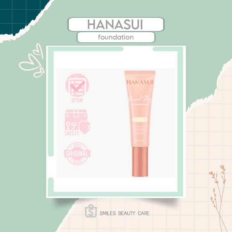 Jual Hanasui Perfect Liquid Stay Foundation 25g | Shopee Indonesia