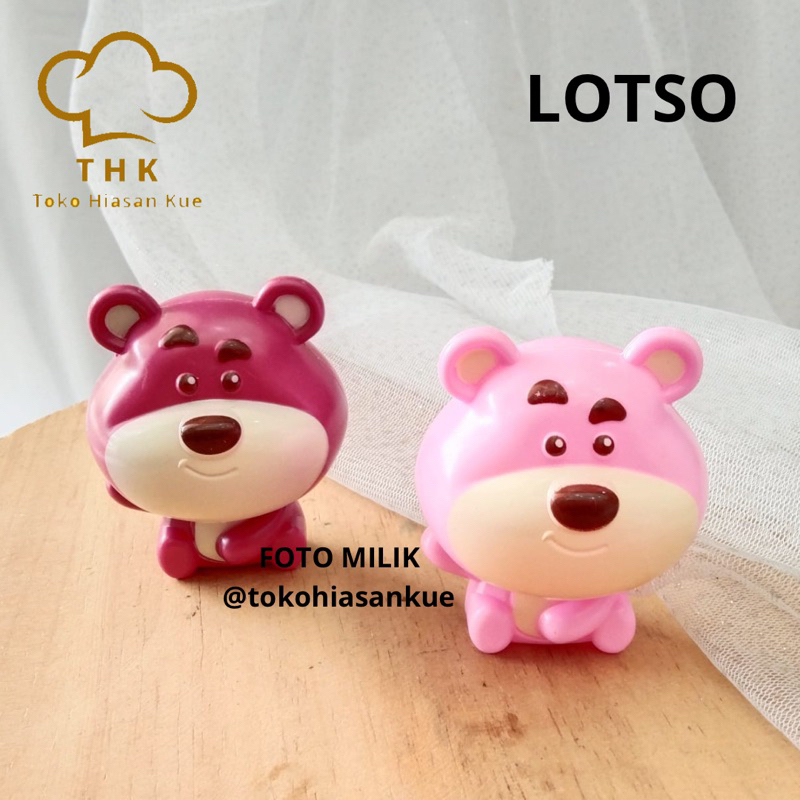 Jual LO1 - Hiasan Kue Cake Topper figurin Lotso Sanrio | Shopee Indonesia