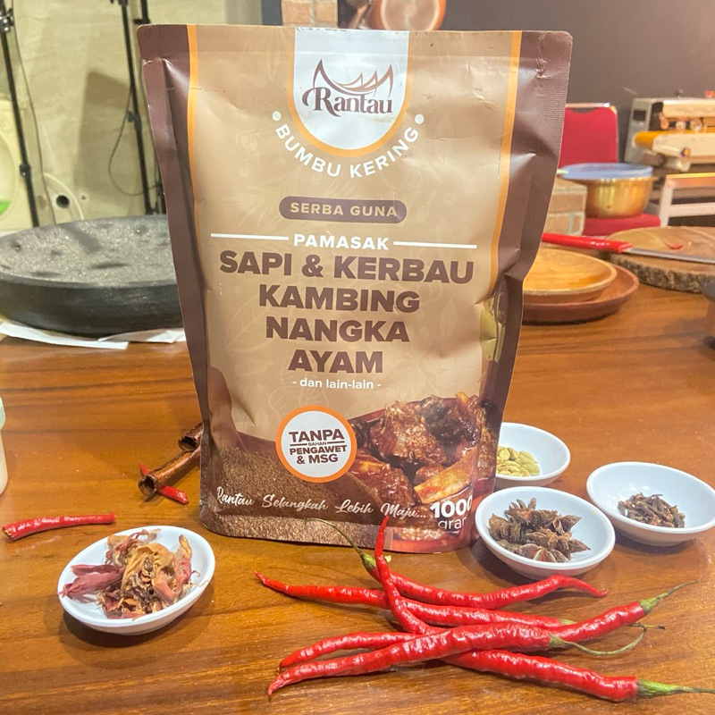 Jual Bumbu kering 1000 gram[1 kg]bumbu rendang/bumbu gulai/bumbu ...
