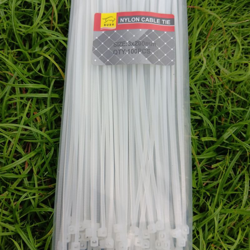 Jual Kabel ties tis ukuran 3 X 200 MM panjang 20 cm isi 100 pcs | Shopee Indonesia
