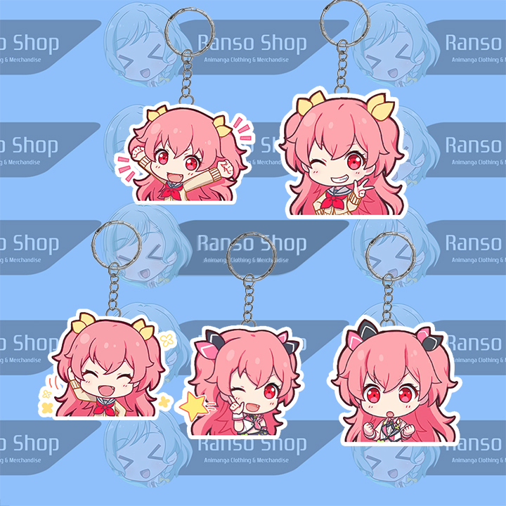 Jual Gantungan Kunci Project Sekai Airi UV 2 Sisi Laser Cutting Premium | Ganci Akrilik Momoi ...