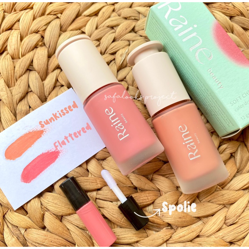 Jual Raine Beauty Blush Soft Cheek Share In Jar | Shopee Indonesia