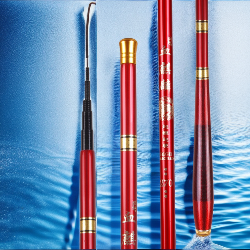 Jual BingoLife Joran Pancing Karbon Tongkat Pendek 44cm Kaku Tegek 540 ...