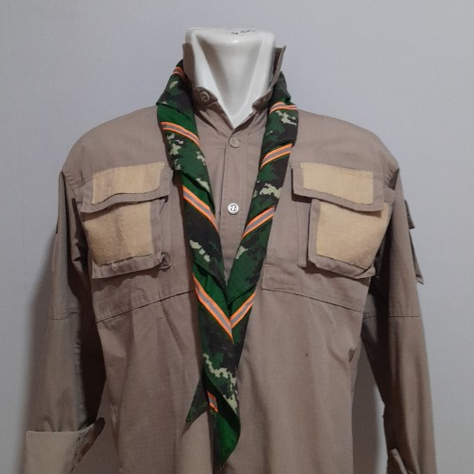 Jual SCRAF PRAMUKA/ PRAMUKA SCRAF MOTIF ARMY TNI AD | Shopee Indonesia
