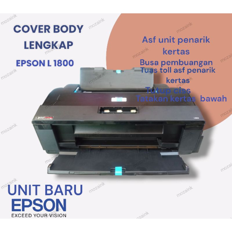 Jual cover body set lengkap epson l1800 new | Shopee Indonesia