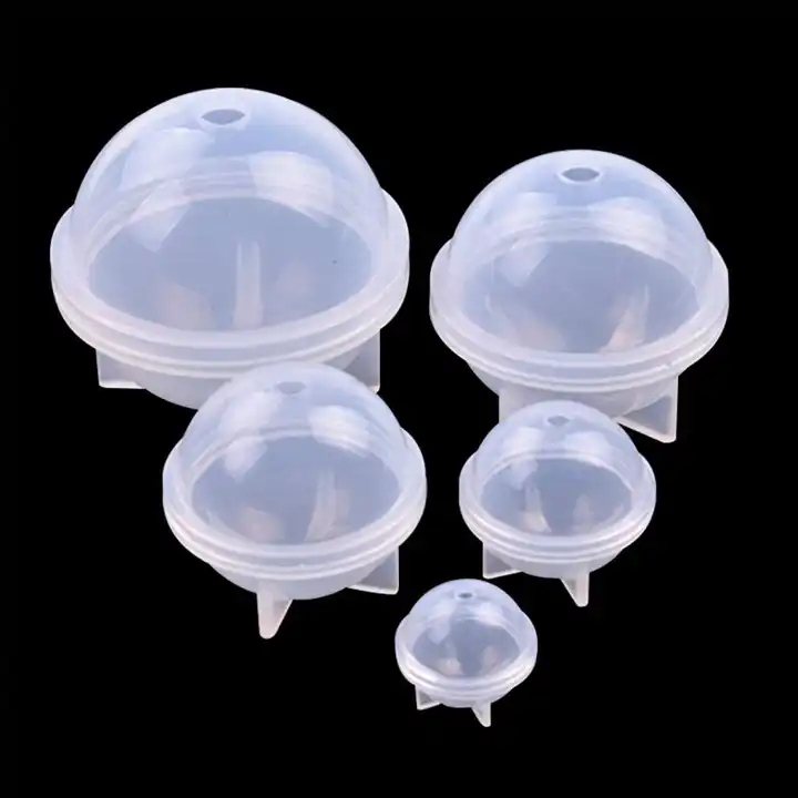 Jual Cetakan Resin Bola Besar Diameter 5cm Ukuran Gede Bahan karet ...