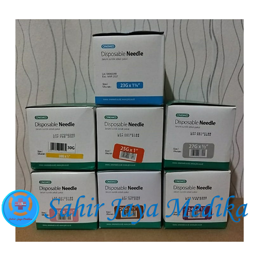 Jual Harga Per Pcs Needle 18G Nedle 23G needle 24G Nedel 25G Needle 26G Needle 27G Needle 30G ...