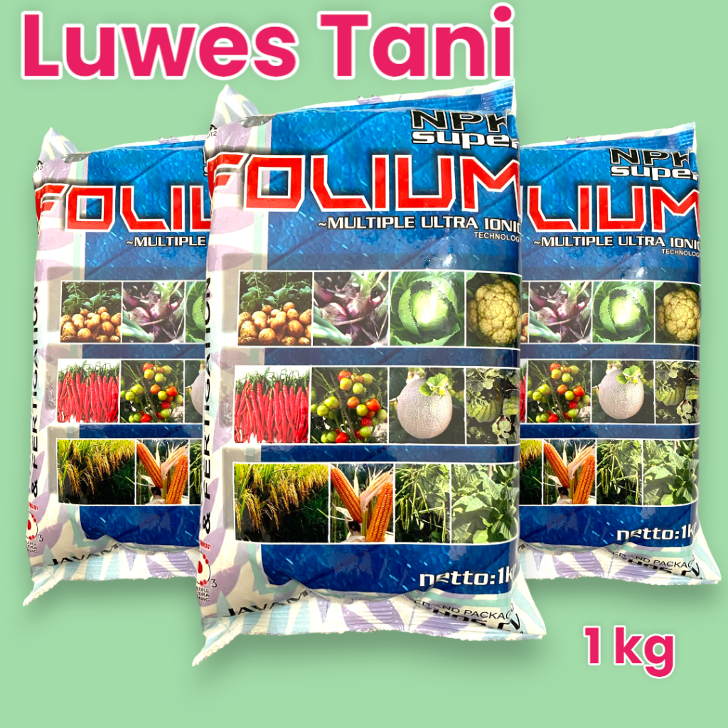 Jual Pupuk NPK Super FOLIUM isi 1Kg java folium | Shopee Indonesia