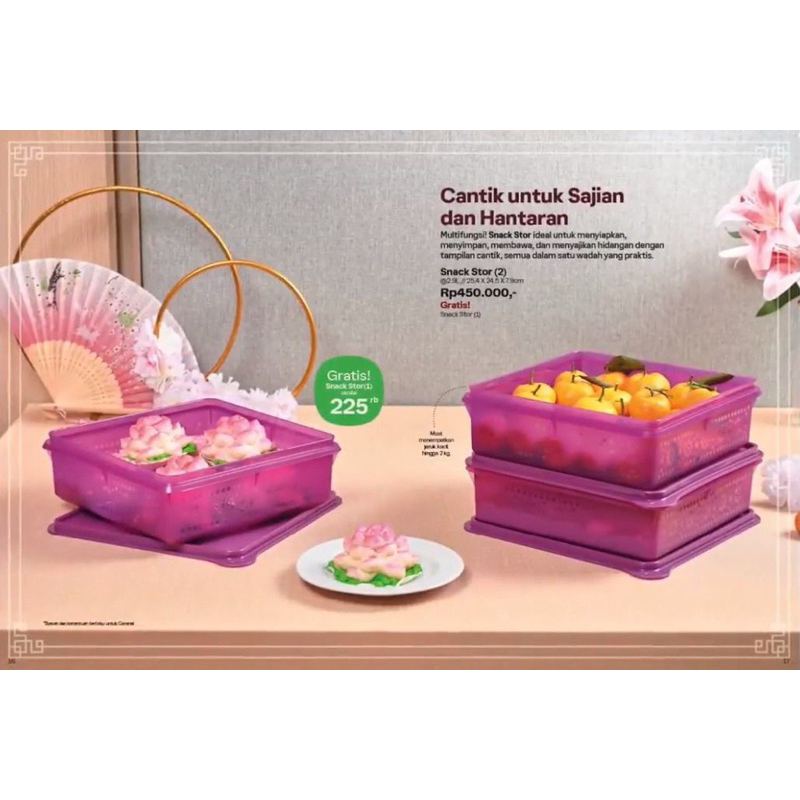 Jual tupperware snack stor (3) | Shopee Indonesia