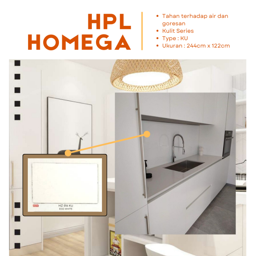 Jual HOMEGA HPL KULIT Pelapis Furniture Meja Lemari - Kode KU | Shopee ...