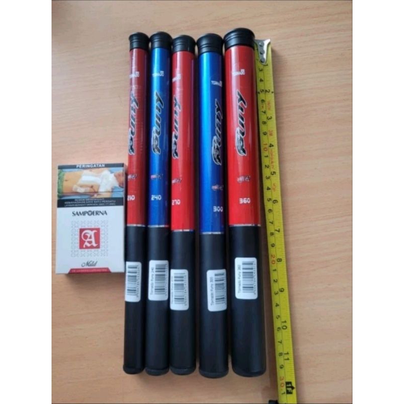 Jual joran tegek tornado puny ruas pendek kaku 28cm | Shopee Indonesia