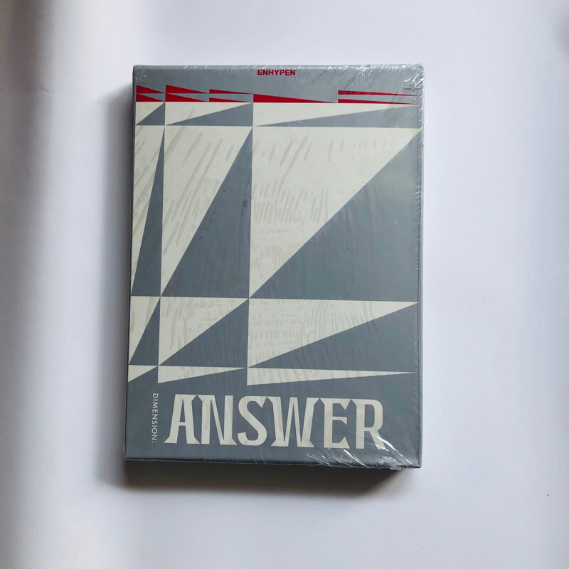 Jual ENHYPEN - DIMENSION : ANSWER [ NO VERSI ] + POSTER | Shopee Indonesia