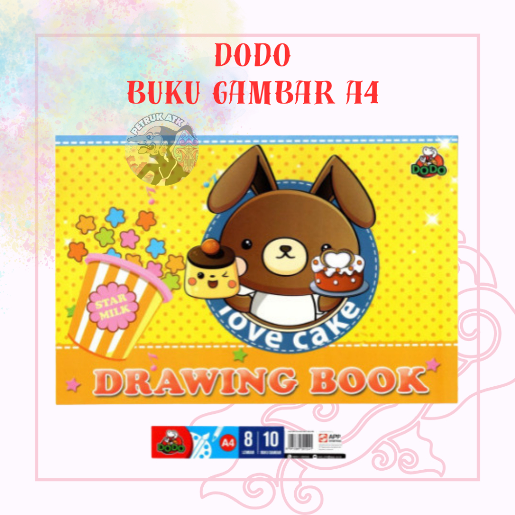 Jual [PCS] BUKU GAMBAR DODO A4 KECIL DRAWING BOOK | Shopee Indonesia