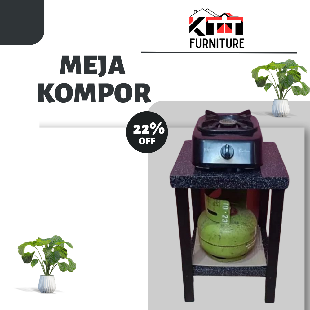 Jual Meja Kompr 1 Tungku Meja Dapur Kompor Megicom Galon 2 Tahap Model ...