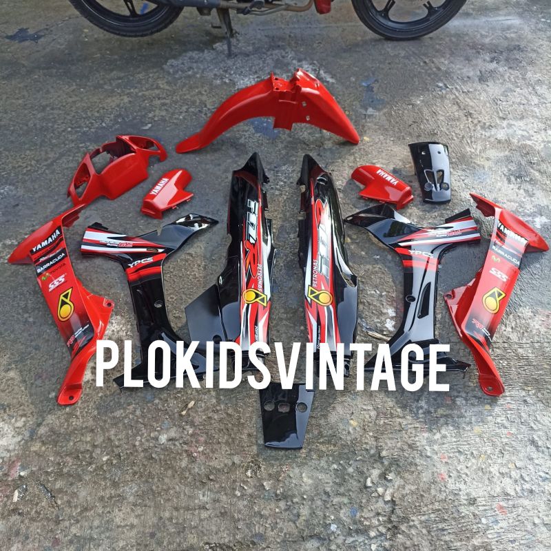 Jual FULL BODY HALUS YAMAHA FIZ R FIZR HITAM MERAH PETRONAS | Shopee ...