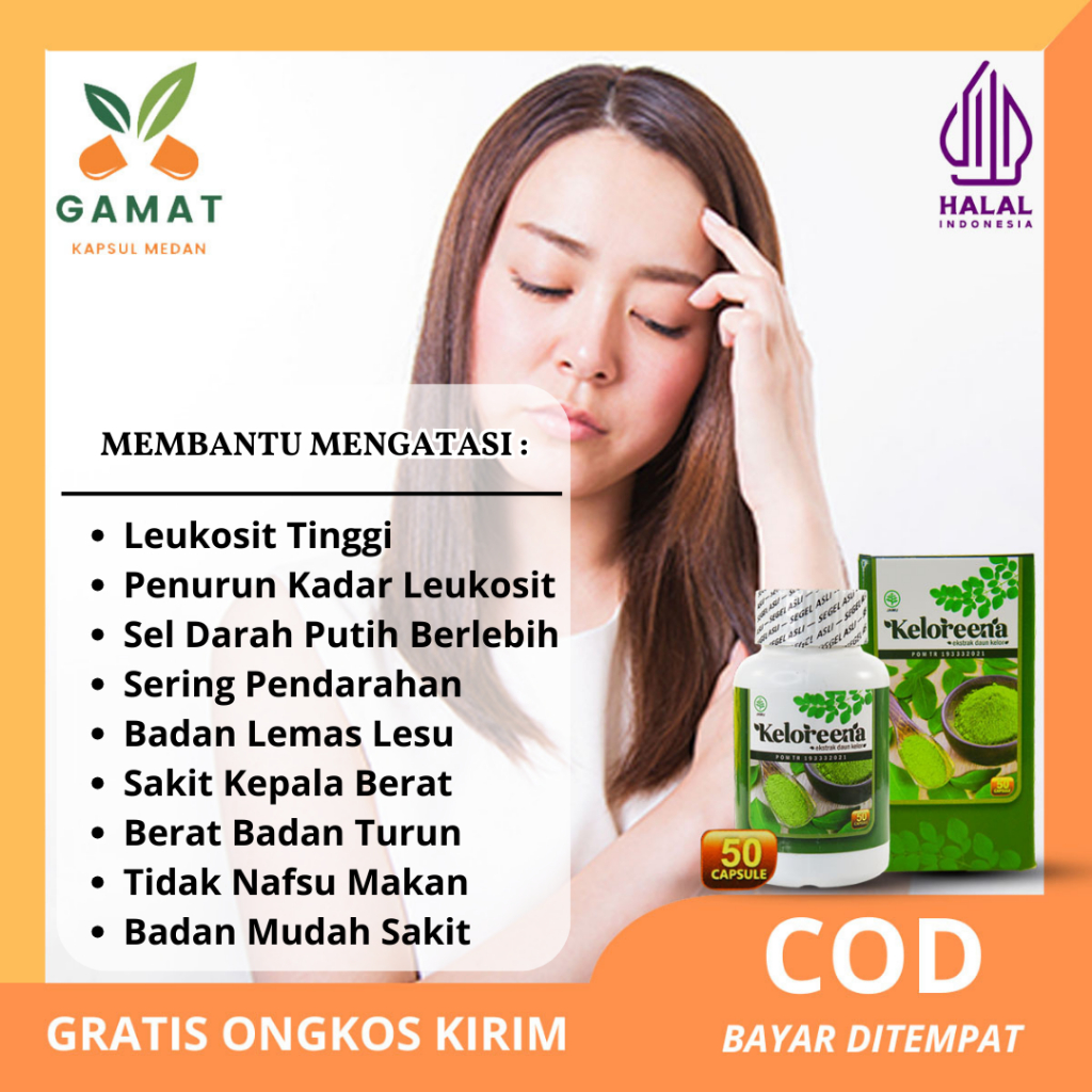 Jual Obat Leukosit Tinggi Kelebihan Sel Darah Putih Sakit Kepala Berat ...