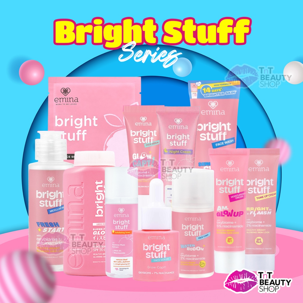 Jual Emina Bright Stuff SERIES | Bright Stuff Acne Series | TnT Beauty ...
