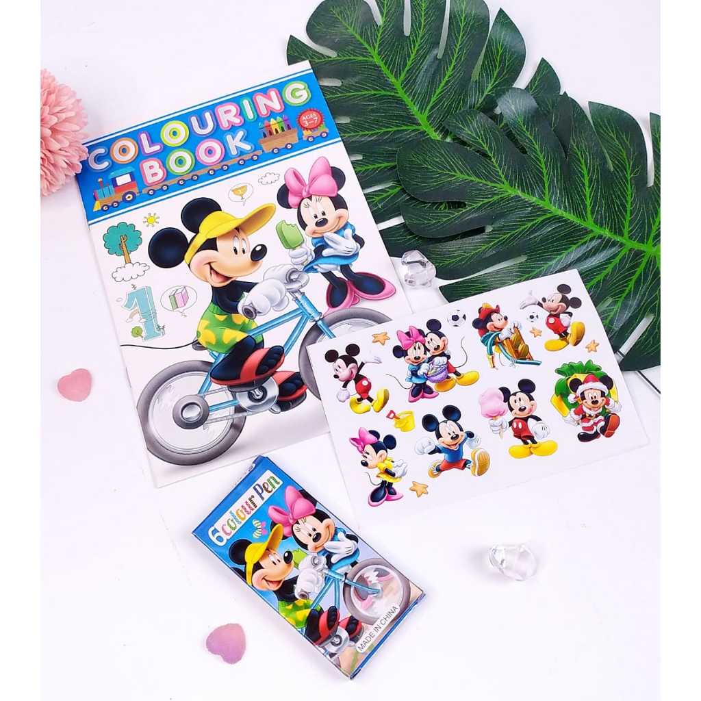 Jual Buku Mewarnai/Edukasi Mewarnai/Buku Gambar Full Color Ukuran A5 ...