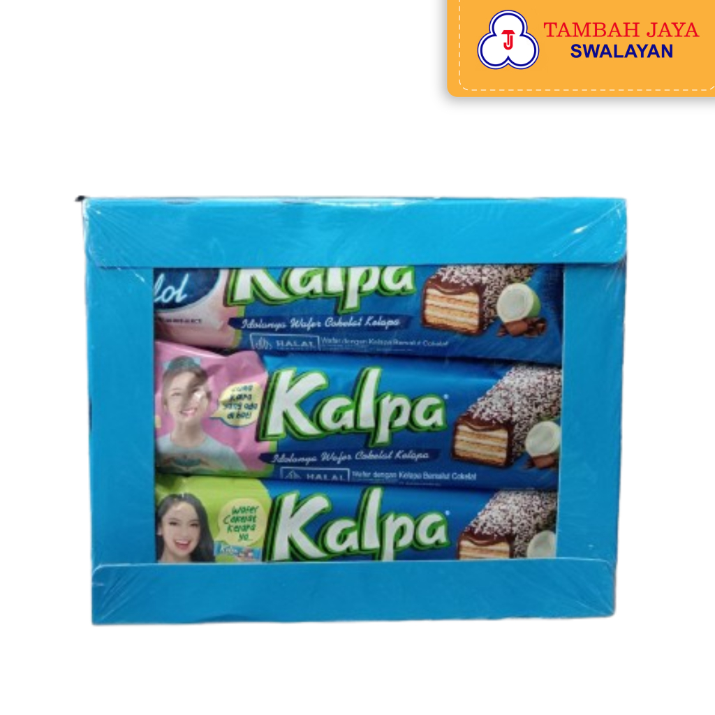 Jual Kalpa Wafer Coklat Kelapa Pack 264gr isi 12 | Shopee Indonesia