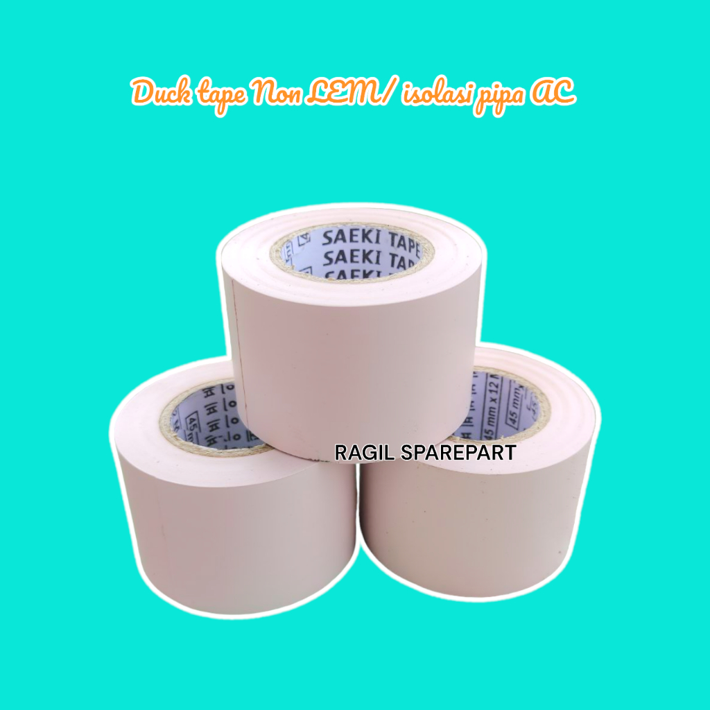 Jual Duck tape Non LEM/ isolasi pipa AC | Shopee Indonesia